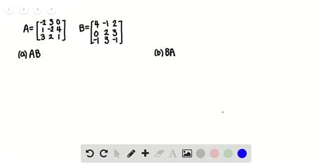 Solvedlet A Be The Matrix Given In Exercise 21 A Find The