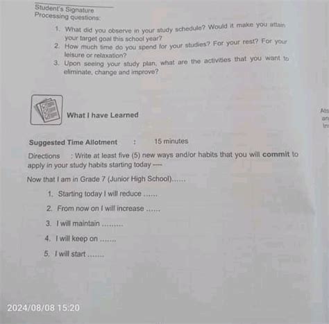 Students Signature Processing Questions 1 StudyX