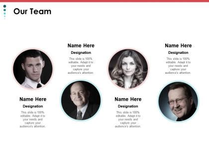 Team Introduction PowerPoint Presentation Templates