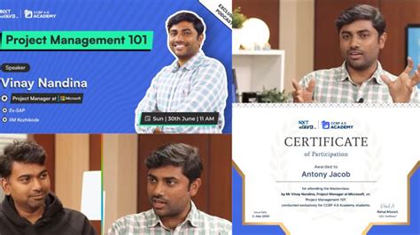Podcast On Project Management 101 By Vinay Nandina Antony Jacob