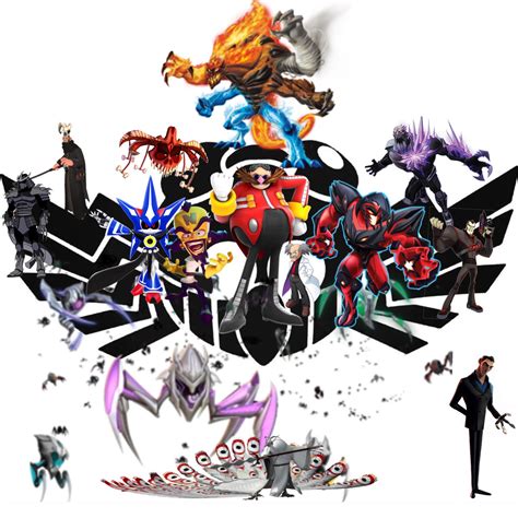Fractured Dimensions The Villains By Sky1anders On Deviantart