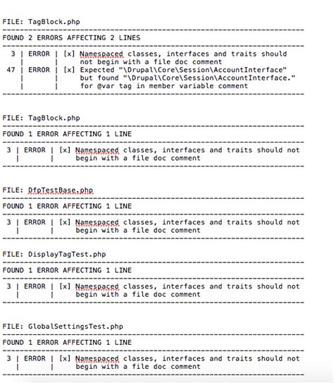 Coding Standards Drupal Org