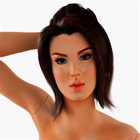 현실적인 여성 마네킹 3d 모델 49 Max Fbx Obj Free3d