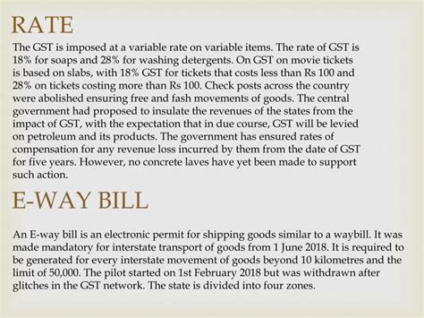 Gst And Its Impact On Gdppptx