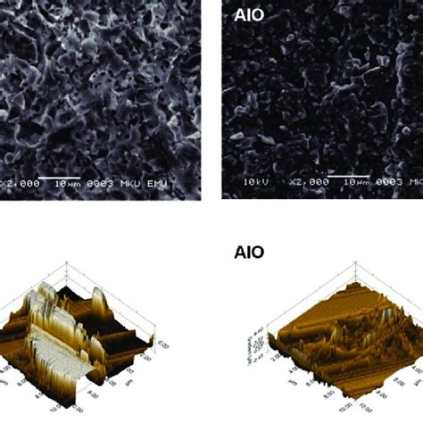 SEM And Surface Topography Images Of PICN Material Download Scientific Diagram