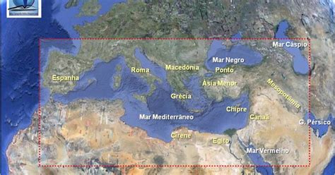 Mapa Mundo Bíblico
