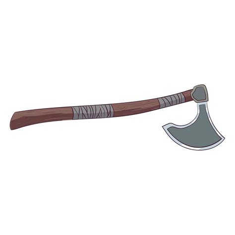 Viking Axe Illustration 20811555 Vector Art At Vecteezy