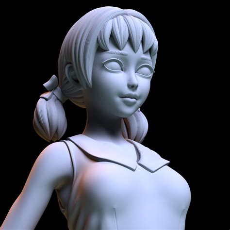 Archivo Stl Minamoto Shizuka Fanart Cuando Tenía 18 Años 👽・diseño