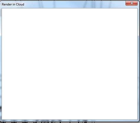 cloud render dialogue box autodesk community