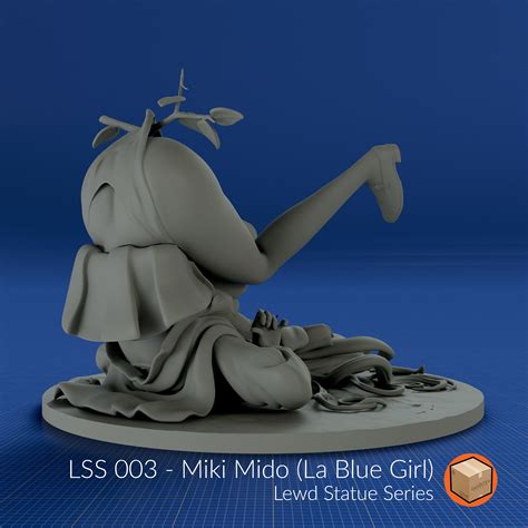👧 Lss 003 Miki Mido La Blue Girl ・ 3d File For 3d Printing・cults