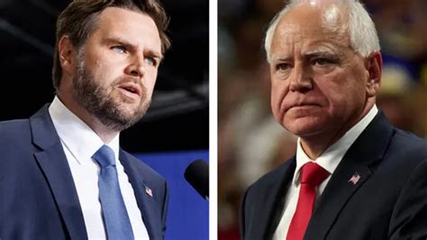 Las Claves Del Debate Entre Tim Walz Y Jd Vance Los Candidatos A