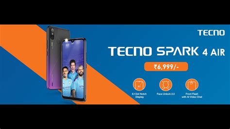 Techno Spark 4 YouTube