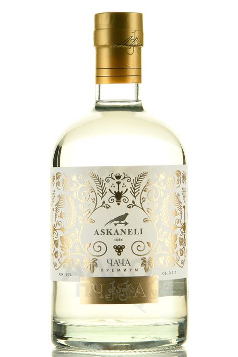 Askaneli Premium - купить виноградную водку Чача Асканели Премиум 0.7 л ...