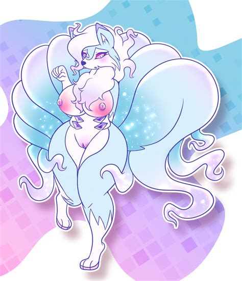Rule 34 1girls 2022 Alolan Form Alolan Ninetales Anthro Big Breasts