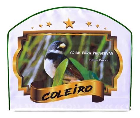 Capa De Gaiola Fecho Lateral Azul Coleiro Gola Mercadolivre
