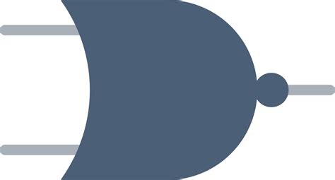 Nor Gate Icon Vector Image Suitable For Mobile Apps Web Apps And Print Media 23736025 Vector