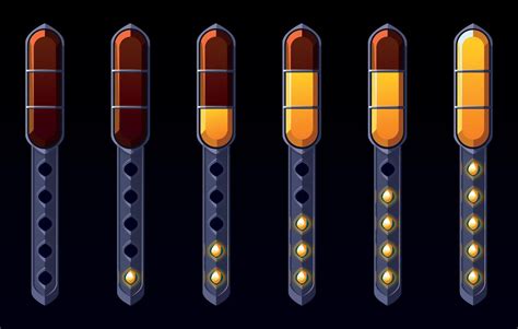 Vertical Scale Of Progress In Games Illustrations Of The Orange Scale