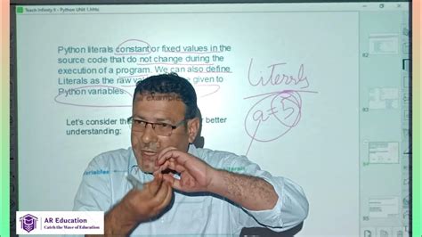 Python Punctuators And Literals Youtube