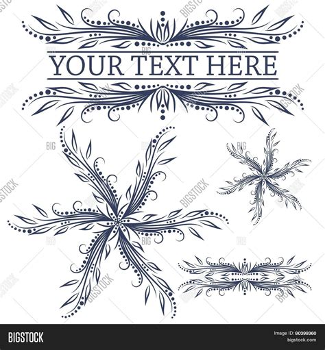 Vector Set Vintage Vector And Photo Free Trial Bigstock