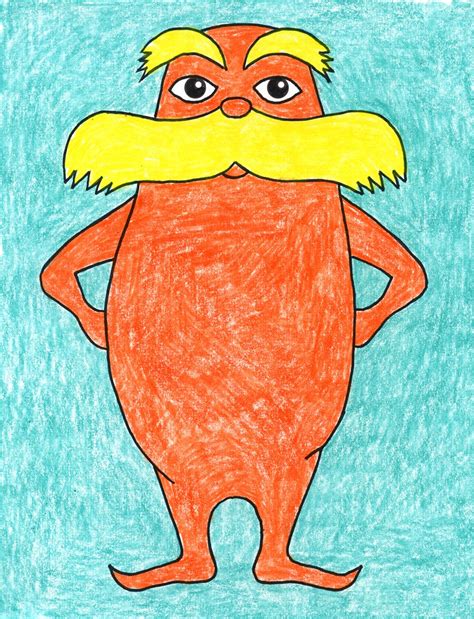Dr Seuss Coloring Pages The Lorax