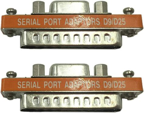 Amazon Com X DB Female To DB Male Mini Serial Port Cable Adapter Gender Changer Electronics