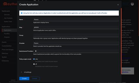 Authentik As Saml Idp For Sso Psono Documentation