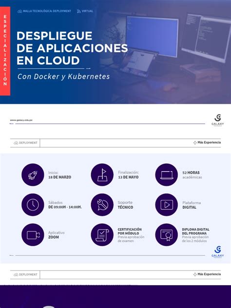 Temario Docker Y Kubernetes Pdf Computación En La Nube Software Libre