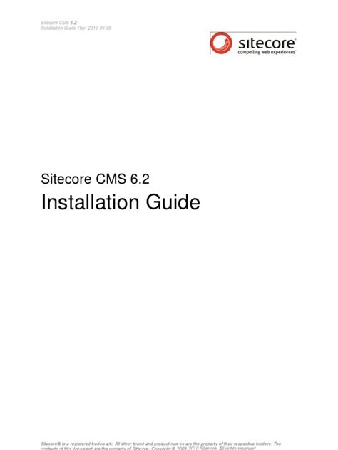 Sitecore Installation Guide Pdf Internet Information Services
