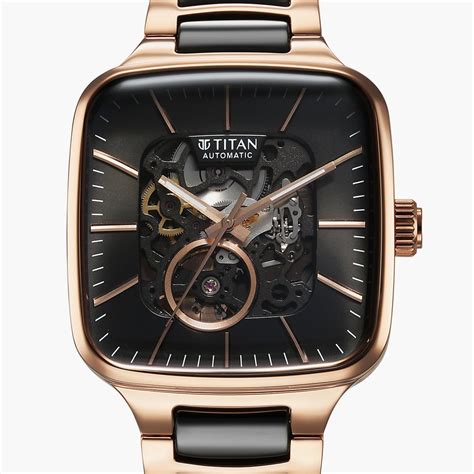 Buy Titan Automatics Ceramic Fusion Men Skeleton Automatic Watch