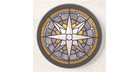 Compass Rose Coaster Zazzle
