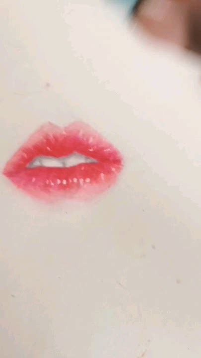 Tutorial On How To Draw Lips Lipstutorial Art Shorts Viralvideo