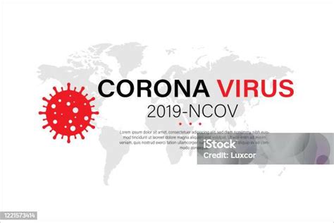소설 코로나 바이러스 바이러스 코비드 19ncp 코로나바이러스 Ncov는 단일 가닥 Rna 바이러스로 표시된다 사실적인 3d
