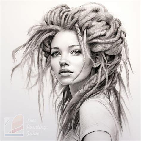 How To Draw Dreads Techniques Tools And Materials