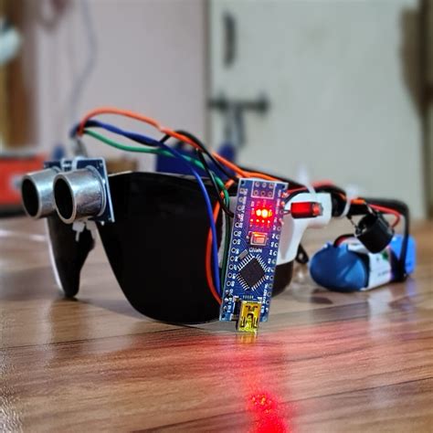 Ultrasonic Glasses For The Blind Project Hub