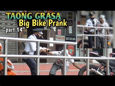 NA HULI NA ANG TAONG GRASA | TAONG GRASA NAKA BIG BIKE PRANK "PART 14" - YouTube