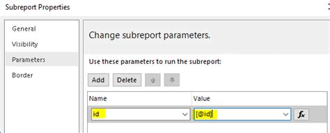 Ssrs Sub Reports Not Passing Paramteres Microsoft Qanda