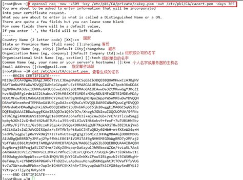 openssl建立私有CA的过程 程序员大本营
