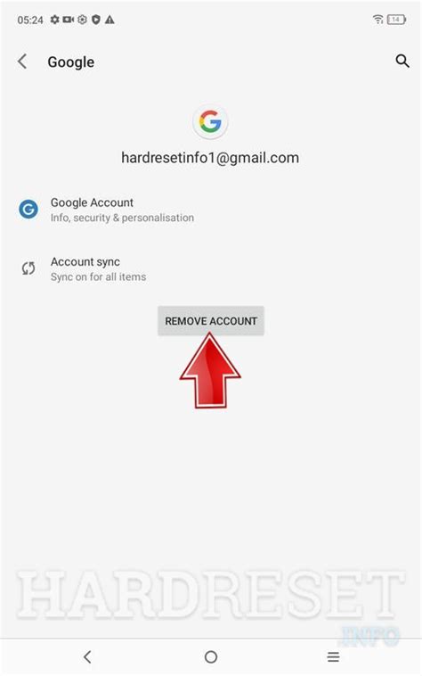 How To Remove Google Account From TCL Tab WiFi HardReset Info