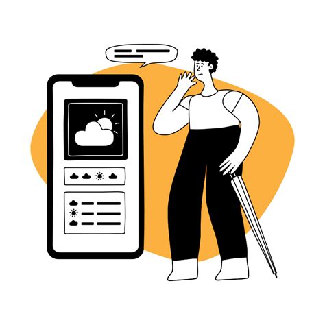 weather notification free download of a weather alert illustration