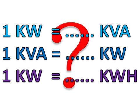Perbedaan Satuan Kw Kva Kwh Kvar Dan Penjelasannya My Brain