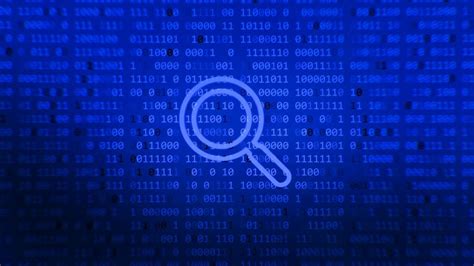Premium Photo Magnifying Glass Searching Code Big Data Binary Data