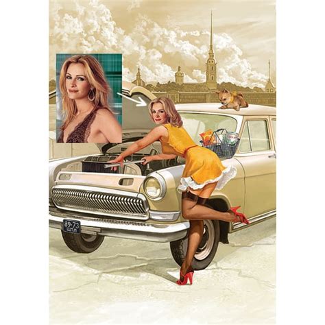 Personalized Portrait Classic Pin Up Art Realistic Style Cus Inspire
