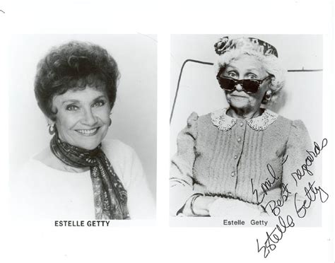 Estelle Getty Autographed Inscribed Photograph Historyforsale Item