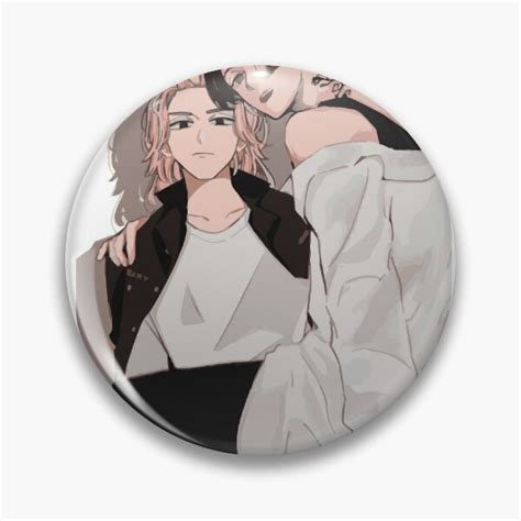 Lovely Draken Chibi Sticker Pin For Sale By Mahisterha Redbubble