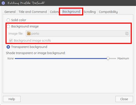 How To Set A Image As Background Of The Gnome Terminal Ask Ubuntu