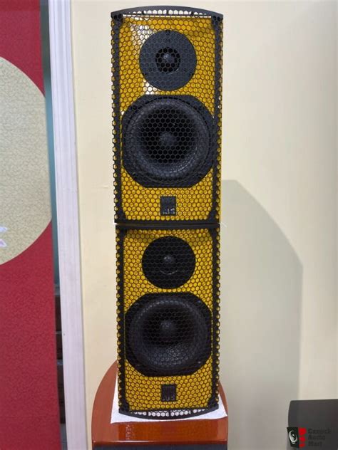 Atc Scm7 Mk 3 In Custom Yellow Piano Finish Like New In Perfect