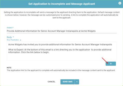 working with incomplete applications