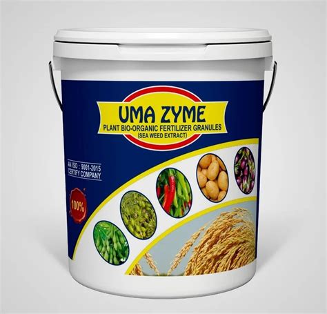 White Uma Zyme Plant Bio Organic Fertilizer Granules At ₹ 510 Bucket In
