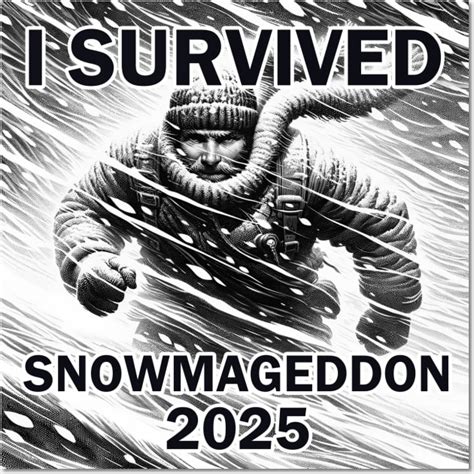 Snowmageddon 2025 Snowmageddon Posters And Art Prints Teepublic