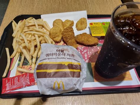 더블쿼터파운더음탕치즈버거 음식여행 에펨코리아